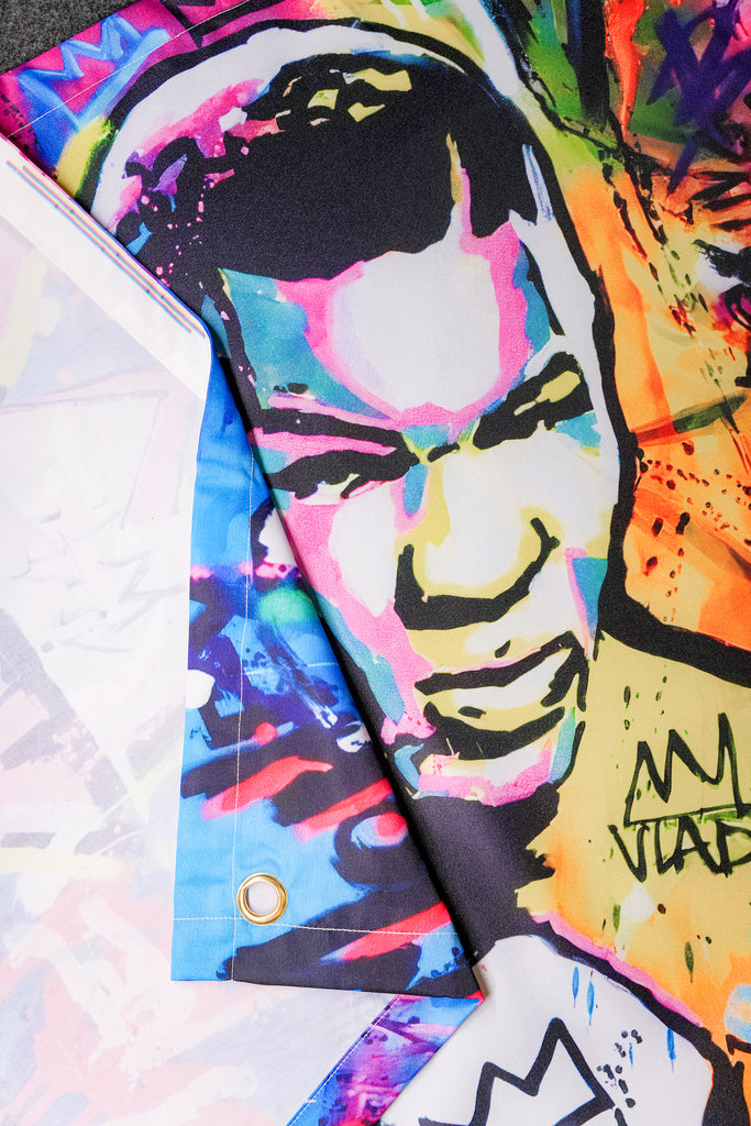 Mohammad Ali Pop Art Tapestry – draps.pk